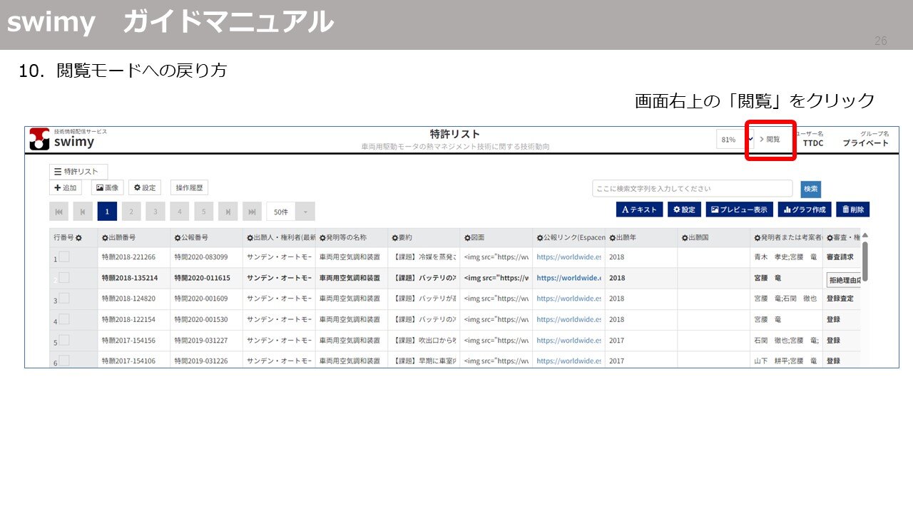 swimyマニュアル_MyPage