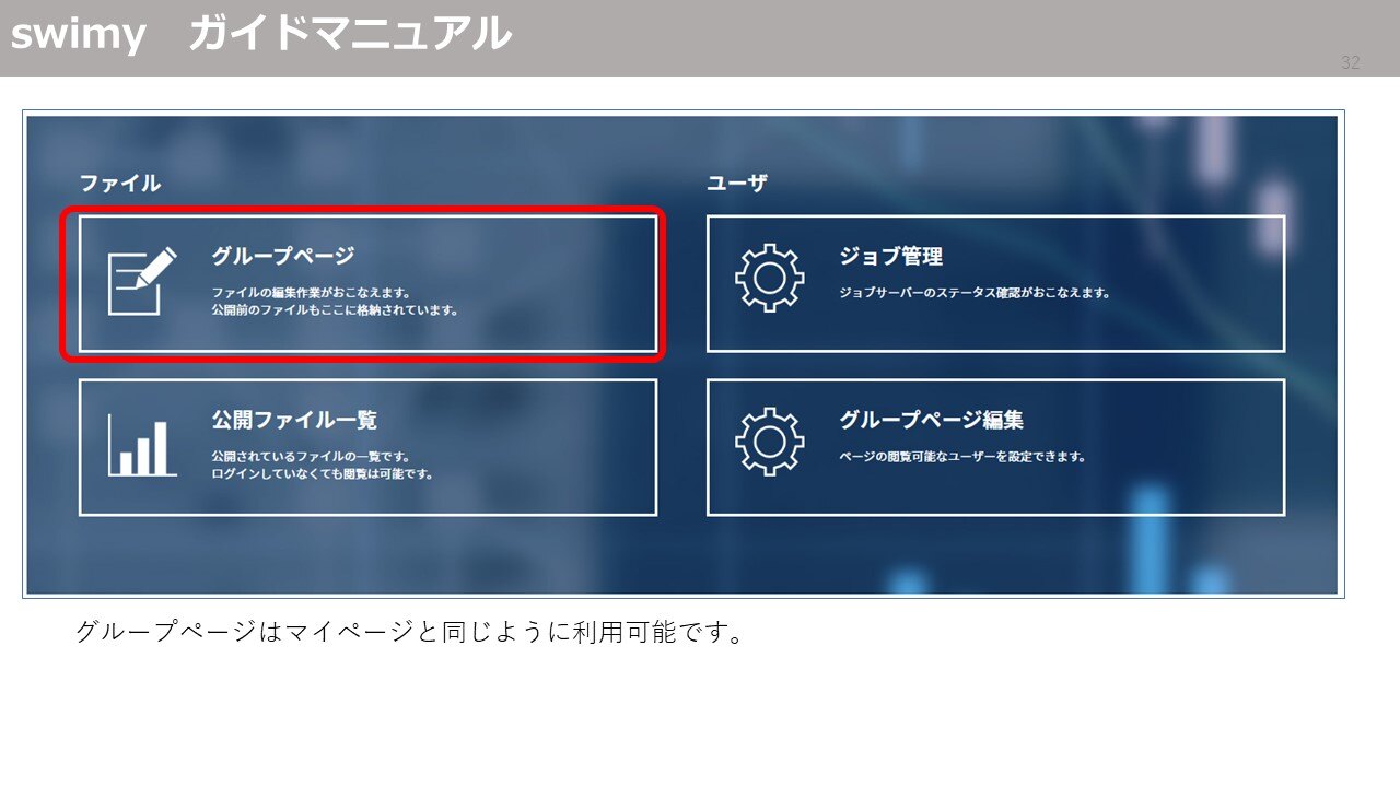 swimyマニュアル_MyPage