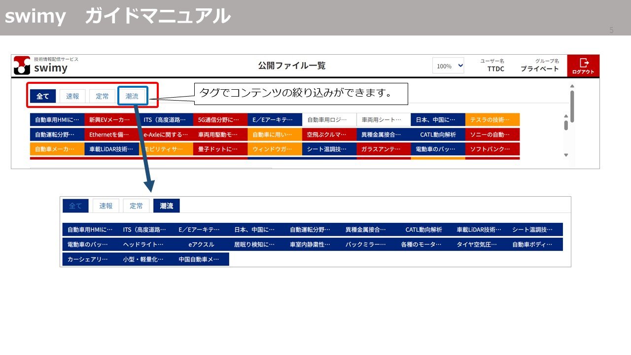 swimyマニュアル_公開ファイル一覧